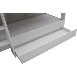Relita Bettschubkasten &raquo;Sway&laquo; bietet zus&auml;tzlich Stauraum, Rollenf&uuml;hrung, pflegeleichte Oberfl&auml;che wei&szlig; Holzwerkstoff B/H/T: 165cm x 14cm x 62cm
