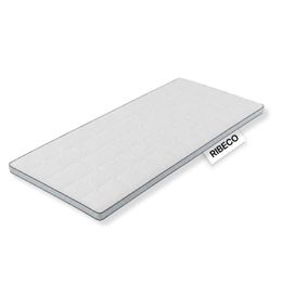 Ribeco Topper &raquo;Aaron MINI, Topper 90x200 cm,140x200, 180x200 cm & mehr&laquo; Matratze, Boxspringbett geeignet, ergonomisch, Made in EU, RG 40 wei&szlig; 