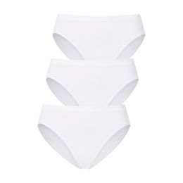 Mey Damen Jazz-Pants Slips &raquo;Best Of&laquo; Packung, 3 Stk. ohne auftragende Seitenn&auml;hte wei&szlig; 40 (40), 3 Stk.