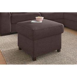 Sit & More sit&more Polsterhocker &raquo;Montego&laquo; braun Struktur (100% Polyester);Luxus-Microfaser ALTARA NUBUCK (100% Polyester);Luxus-Microfaser (90% Polyester, 10% 