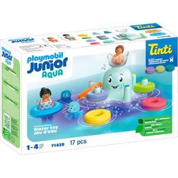 Playmobil Konstruktions-Spielset &raquo;Bunter Tintenfisch, inkl. 3 Tinti-Badetabletten (71438)&laquo; JUNIOR AQUA & Tinti; Made in Europe bunt Einheitsgr&ouml;&szlig;e Konstruktions-