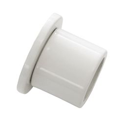 Gardinia Wandbefestigung &raquo;Nischentr&auml;ger f&uuml;r Gardinenstangen&laquo; Serie Einzelprogramm Chicago &Oslash; 20 mm wei&szlig; L: 4cm