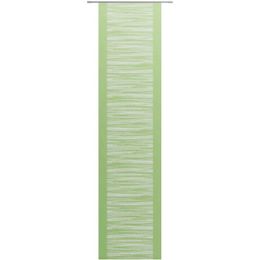 Neutex for you! Schiebegardine &raquo;Padova&laquo; Klettband 1 Stk. tlg. inkl. Befestigungszubeh&ouml;r, Breite: 57 cm gr&uuml;n Scherli, Polyester 145cm, Klettband, 57cm