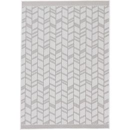 CarpetFine Teppich &raquo;Boho 102, auch als L&auml;ufer erh&auml;ltlich&laquo; rechteckig 4 mm H&ouml;he robustes Flachgewebe, Sisal Optik, UV-best&auml;ndig, In- und Outdoor beige 
