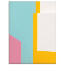 Artland Wandbild &raquo;pinky wall&laquo; Elemente der Architektur 1 Stk. tlg. als Alubild, Leinwandbild, Poster, Wandaufkleber in verschied. Gr&ouml;&szlig;en Leinwand B/H/T: 60cm 