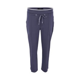 NAVIGAZIONE Damen Stoffhose "NAVIGAZIONE Hose", blau, Gr. 38, uni, Obermaterial: 90% Polyamid PA. 10% Elasthan EL., Hosen, Raffinierte Details