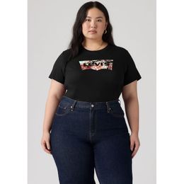 LEVI'S&reg; PLUS Levi's Plus Damen Levi's Plus T-Shirt &raquo;PL PERFECT TEE&laquo; Florales Batwing-Logo XXL (50/52)