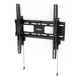 Hama TV-Wandhalterung &raquo;Wandhalterung (fix, 32"- 65", VESA 400x400)&laquo; bis 165 cm Zoll mit Diebstahlschutz schwarz Stahl Einheitsgr&ouml;&szlig;e