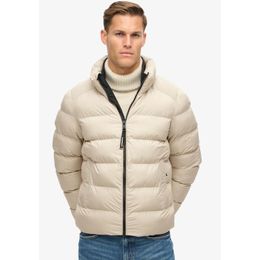 Superdry Herren Steppjacke &raquo;SPORTS PUFFER JACKET&laquo; mit lockerer Passform, aus Polyester grau XXL