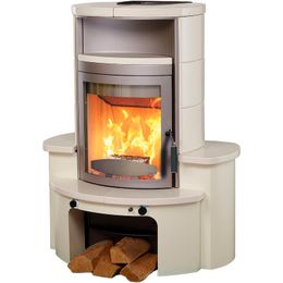 Hark Kaminofen &raquo;&raquo;Avenso GT ECOplus 6 KW&laquo;&laquo; creme-weiss wei&szlig; Geeignete Brennstoffe: Holz, Braunkohlebriketts und Steinkohle Nuss 3