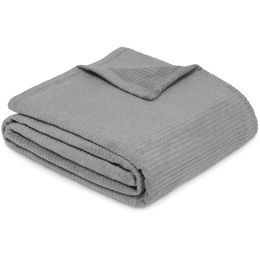 Ibena Wohndecke &raquo;Wohndecke Cordoba&laquo; Mit trendiger Cord-Struktur, made in Germany Baumwolle, Polyacryl, Polyester B/L: 150cm x 200cm