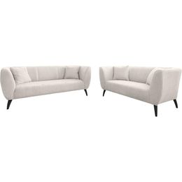 Home Affaire Polstergarnitur &raquo;Lazio modern und bequem, schmale Armlehnen, tolle Detailverarbeitung&laquo; Set, 3-Sitzer und 2-Sitzer, 2 Stk. tlg. auch als 
