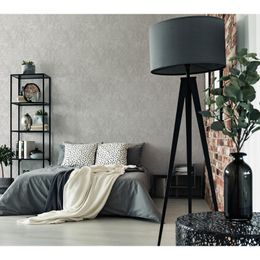 Livingwalls living walls Vliestapete &raquo;Tapete mit Blattschatten-Optik - Tropisches Muster&laquo; matt strukturiert Sanfte Vliestapete mit tropischem Blattschatten-Muster