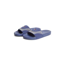 Tommy Jeans Herren Pantolette &raquo;Tommy Jeans SEASONAL POOL SLIDE&laquo; Poolslides, Sommerschuh, Schlupfschuh mit Kontrastbes&auml;tzen 40
