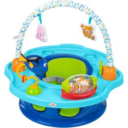 Bright Starts Tischsitz &raquo;Finding Nemo SuperSeat 3-in-1 Seat&laquo; Aktivit&auml;tssitz Verwendbar als Bodensitz mit Tablett oder Sitzerh&ouml;hung blau Kunststoff Einheitsgr&ouml;&szlig;e