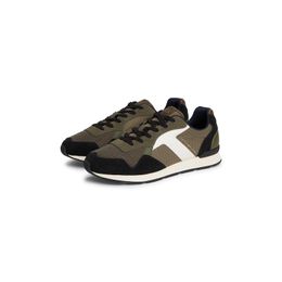 Tommy Hilfiger Herren Sneaker &raquo;T HILFIGER CORE MIX RUNNER&laquo; Schn&uuml;rschuh, Halbschuh, Freizeitschuh mit Kontrastbes&auml;tzen 43