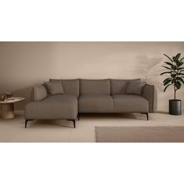 LeGer Home by Lena Gercke Ecksofa &raquo;Adelita mit Ottomane links oder rechts bestellbar, B/H/T 270/97/168&laquo; L-Form mit Wellenunterfederung, enth&auml;lt 2 