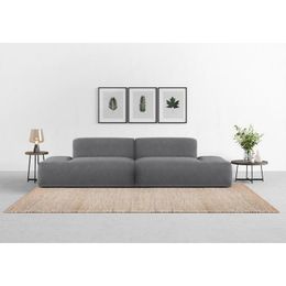 Trendmanufaktur Big-Sofa &raquo;Braga, toller Sitzkomfort, Designsofa&laquo; in moderner Optik, mit hochwertigem Kaltschaum grau 92% Polyester, 8% Nylon B/H/T: 