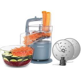 Kenwood K&uuml;chenmaschine &raquo;MultiPro Go FDP23.140GY&laquo; Kompakt-K&uuml;chenmaschine zum Schneiden, Reiben, P&uuml;rieren & Teig Kneten Einheitsgr&ouml;&szlig;e K&uuml;chenmaschine