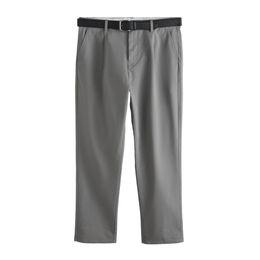 next Pleat-Front Pants male size 46 Light grey