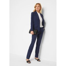 bonprix Damen bonprix Hosenanzug &raquo;Hosenanzug (2-tlg.Set)&laquo; Set, 2 tlg. schmal bestehend aus Blazer und Hose, vollst&auml;ndig gef&uuml;ttert, schmale Passform 