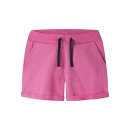 name it Kinder Sweatshorts &raquo;NKFVOLTA SWE SHORTS UNB&laquo; Baumwollmischung, Regular Fit pink 140, N-Gr