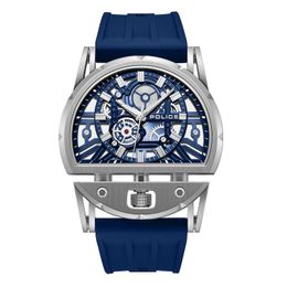 Police Herren Quarzuhr &raquo;Daintreee&laquo; Armbanduhr, Herrenuhr, Lederarmband, analog Einheitsgr&ouml;&szlig;e