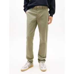 Tommy Jeans Herren Chinohose &raquo;SCANTON&laquo; slim fit, Twill gr&uuml;n 34, L&auml;nge 30