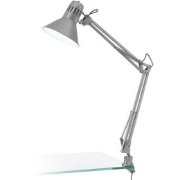Eglo Tischleuchte &raquo;FIRMO Klemmlampe, exkl. Leuchtmittel E27, mit Schraub-Klemme&laquo; E27 Klemmleuchte, Leselampe, Schalter, schwenkbarer Kopf, H&ouml;he: 73cm 