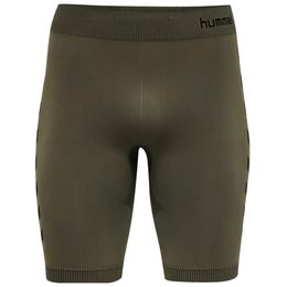 Hummel Sportshorts Herren Gr&ouml;&szlig;e M/L oliv / schwarz
