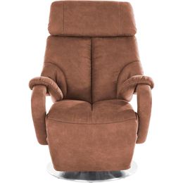 Sit & More sit&more TV-Sessel &raquo;Invito&laquo; in Gr&ouml;&szlig;e M, wahlweise mit Motor und Aufstehhilfe braun Luxus-Kunstleder;NaturLEDER (echtes Rindsleder);Luxus-Microfaser (