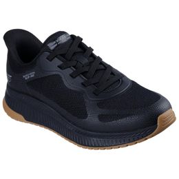 Skechers Herren Slip-On Sneaker &raquo;BOBS SQUAD 4&laquo; Trainingsschuh, Sneaker, Schn&uuml;rschuh zum einfachen Schlupfen schwarz 42