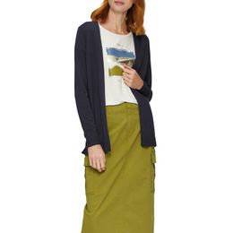 s.Oliver Damen s.Oliver Strickjacke Feinstrick ohne Verschluss blau 40