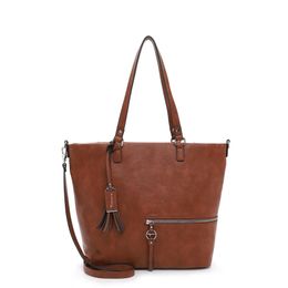 Tamaris Shopper 'Nele' Damen Gr&ouml;&szlig;e One Size cognac