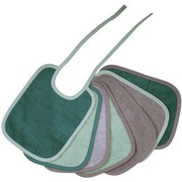 W&ouml;rner L&auml;tzchen &raquo;Bindel&auml;tzchen 7er Pack 20x25 cm&laquo; 7 Stk. tlg. gro&szlig;es Set, maschinenwaschbar, trocknergeeignet gr&uuml;n Einheitsgr&ouml;&szlig;e L&auml;tzchen
