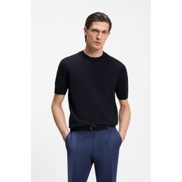 BOSS Herren BOSS Kurzarmpullover &raquo;Umauro&laquo; aus Merinowolle, regular fit XXL