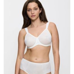 Triumph Minimizer-BH &raquo;Essential Minimizer&laquo; schimmerndes Jacquard-Muster, mit B&uuml;gel gelb 70, Cup C Minimizer-BH