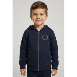 Tom Tailor Jungen Tom Tailor Sweatjacke mit Kapuze blau 164