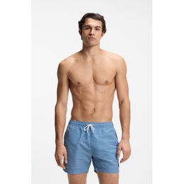 BOSS Herren BOSS Badeshorts &raquo;Vibe&laquo; mit Allover-Druck blau L, N-Gr