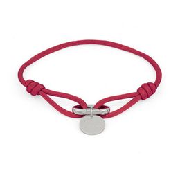 Copenhagen Studios Damen Armband &raquo;Schmuck Geschenk Edelstahl Armkette Fabric Link&laquo; 21cm, Edelstahl Nylon