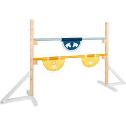 Small Foot H&uuml;rde &raquo;Hidernis-H&uuml;re f&uuml;r Kinder&laquo; f&uuml;r Hobby-Horsing oder Agilitiy-Training bunt Holz Einheitsgr&ouml;&szlig;e