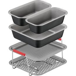 Tefal Backform &raquo;Dail'Easy, Backeinsatz f&uuml;r die Hei&szlig;luftfritteuse&laquo; stapelbar, antihaftbeschichtet Stahl B/H/L: 19cm