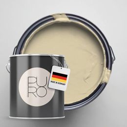 A.S. Cr&eacute;ation Wandfarbe &raquo;Premium Innenwandfarbe PURO Tuchmatt soothing brown&laquo; ideal f&uuml;r Wohnzimmer, Schlafzimmer, Flur und K&uuml;che, Farbwelt Braun beige 1 l 1ml