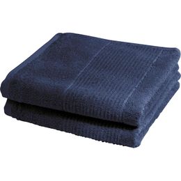 Fleuresse Badetuch &raquo;2828&laquo; Duschhandt&uuml;cher, Handt&uuml;cher, Walkfrottee, 100% Baumwolle blau Frottier, Obermaterial: 100% Baumwolle B/L: 90cmx200cm, 1 Stk.