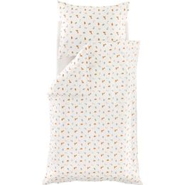 Tr&auml;umeland Bettw&auml;sche &raquo;Dinolino&laquo; 2 Stk. verpackt im praktischen & wiederverwendbaren Turnbeutel bunt Jersey, Obermaterial: 100% Baumwolle B/L: 140cm x 200cm, 1 