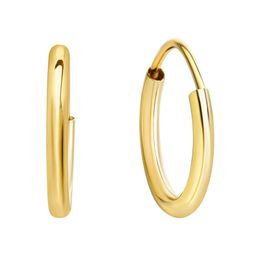 Firetti Damen Paar Creolen &raquo;Schmuck Geschenk Gold 333 Ohrschmuck gl&auml;nzend, verschiedene Gr&ouml;&szlig;en&laquo; gold 13, Gelbgold 333