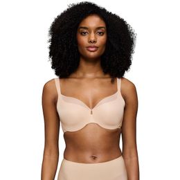 Triumph Minimizer-BH &raquo;Body Make-Up Illusion Curve&laquo; verkleinert die Brust optisch, breite Tr&auml;ger, formend, weich beige 95, Cup G Minimizer-BH