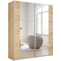 Rauch Schwebet&uuml;renschrank &raquo;Kleiderschrank Dreht&uuml;renschrank Schrank Garderobe KRONACH&laquo; in 3 Ausstattungen BASIC/CLASSIC/PREMIUM, Breiten 131/175/218/
