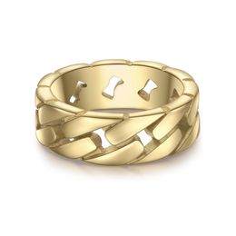 True Rebels Ring Herren Gr&ouml;&szlig;e 68 goldgelb