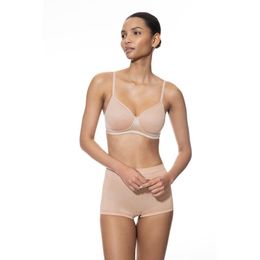 Mey Damen Soft-BH &raquo;Joan&laquo; mit hauchfeinen Dessous-Schalen beige 80, Cup C